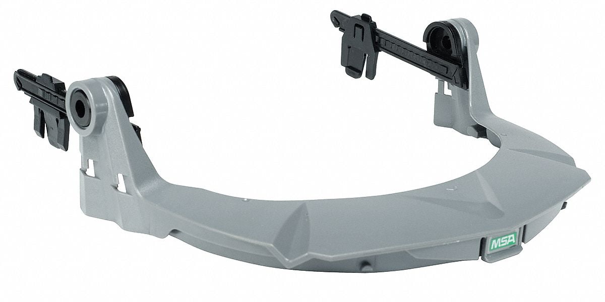 Msa Safety Faceshield Frame,Plastic,Gray 10121267 - Walmart.com