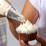 Set of 5 Professional Pastry Nozzles, Small, Medium, Large Round Pastry ...