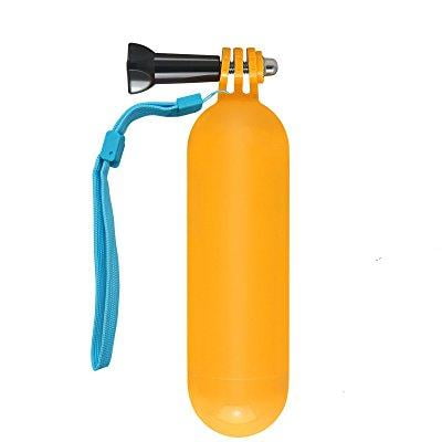 shoot floating hand grip for go pro stick handle bobber floaty handheld ...