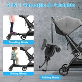 Moclever Stroller Attachment for Toddler to Ride, 2 in 1 Universal ...