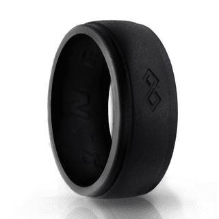 Mokani Silicone Ring for Men, 7-Pack Step Edge Sleek Design Rubber ...