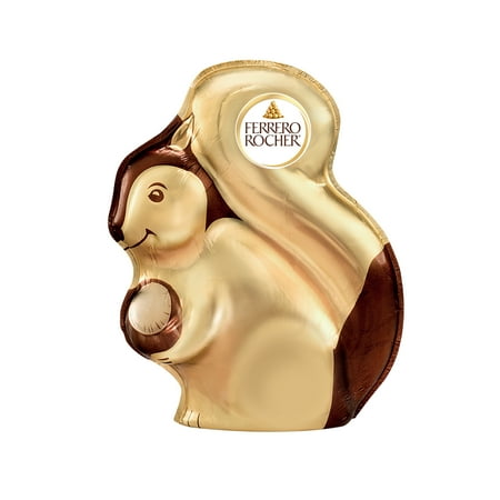 Ferrero Rocher, Hollow Hazelnut Chocolate Squirrel, Easter Gift, 90g ...