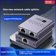 1000Mbps RJ45 Gigabit Ethernet Networking Splitter With 2 Port For Home ...