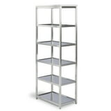 Homestyles Bold Stainless Steel Six Tier Shelf - Walmart.com