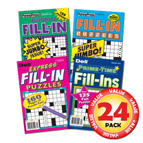 Penny Dell Favorite Crossword & Variety Puzzle 8-Pack (Paperback ...
