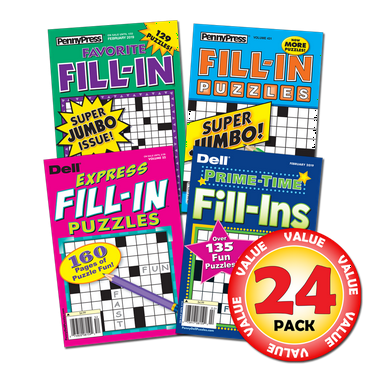 Fill In Books, Pack of 12 - Walmart.com