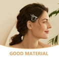 BESTYASH 2Pcs Tassels Hair Barrette with Star Rhinestone Design ...