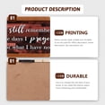 2Pcs Hanging Text Painting Retro Style Picture Wall Art Craft Wooden ...