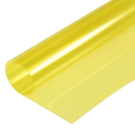 Uxcell 40x50cm Gel Color Filter Paper Polyester Film Yellow for Photo ...