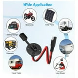Socket Sidewall Port Connector, 2 Pin SAE connect quickly Solar Panel ...