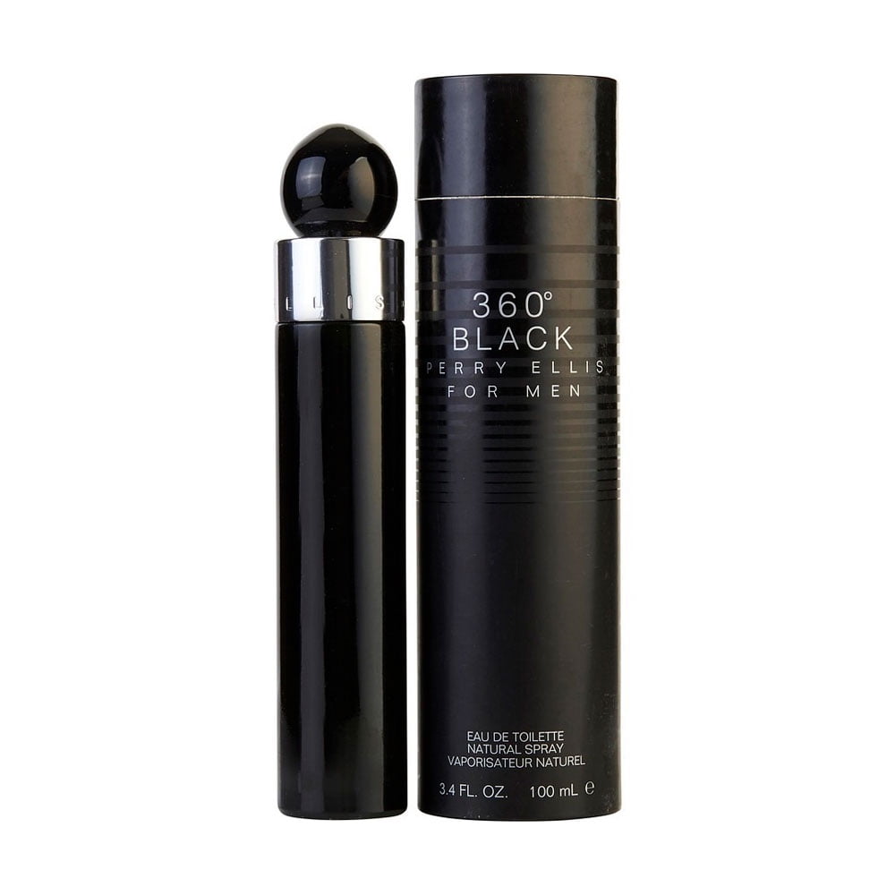 Perfume 360° Black para Hombre Eau de Toilette 100ML Perry Ellis Eau de ...