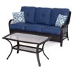 Cambridge Outdoor Merritt 2-Piece Patio Set in Navy Blue - Walmart.com