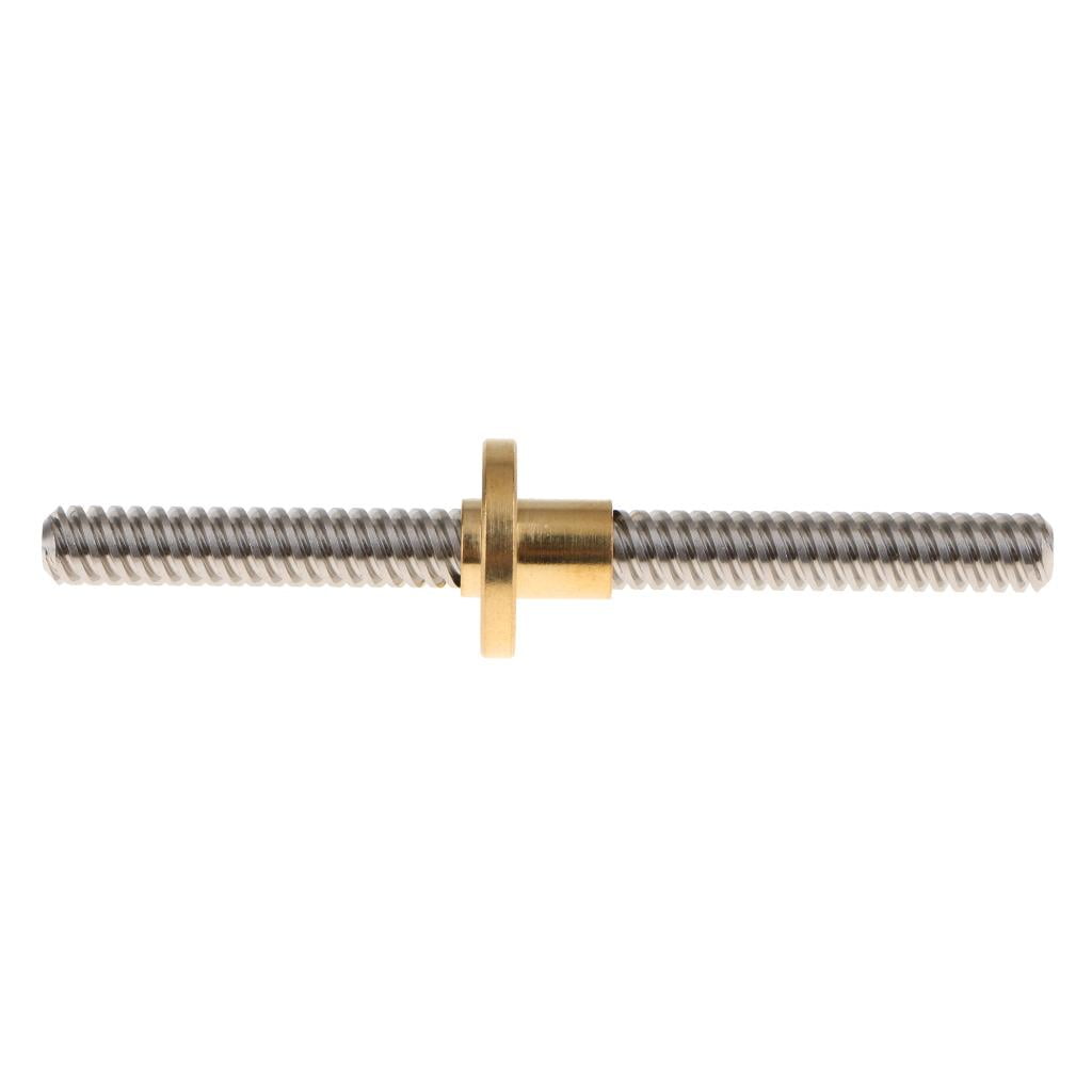 1 pieza de material acero inoxidable Accesorio de impresora 3D Tornillo ...