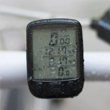 SD-563A Mini Bicycle Speed Meter Waterproof wireless bike speedometer ...