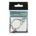 2X Fishing Steel Wire Leader Line With Swivel Duo-Lock Snap For ...
