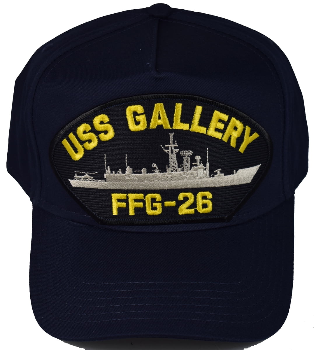 USS GALLERY FFG-26 SHIP HAT - NAVY BLUE - Veteran Owned Business ...