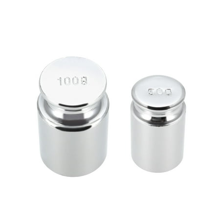 Gram Calibration Weight Set 50g 100g M1 Precision Chrome Plated Steel ...