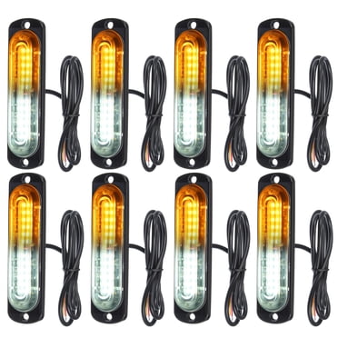 Buyers Products 4 Inch Round 12-24 Volt LED Recessed Strobe Light ...