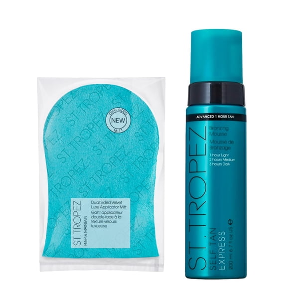Mousse autobronceadora St.Tropez Express 200 ml con guante | Bodega ...