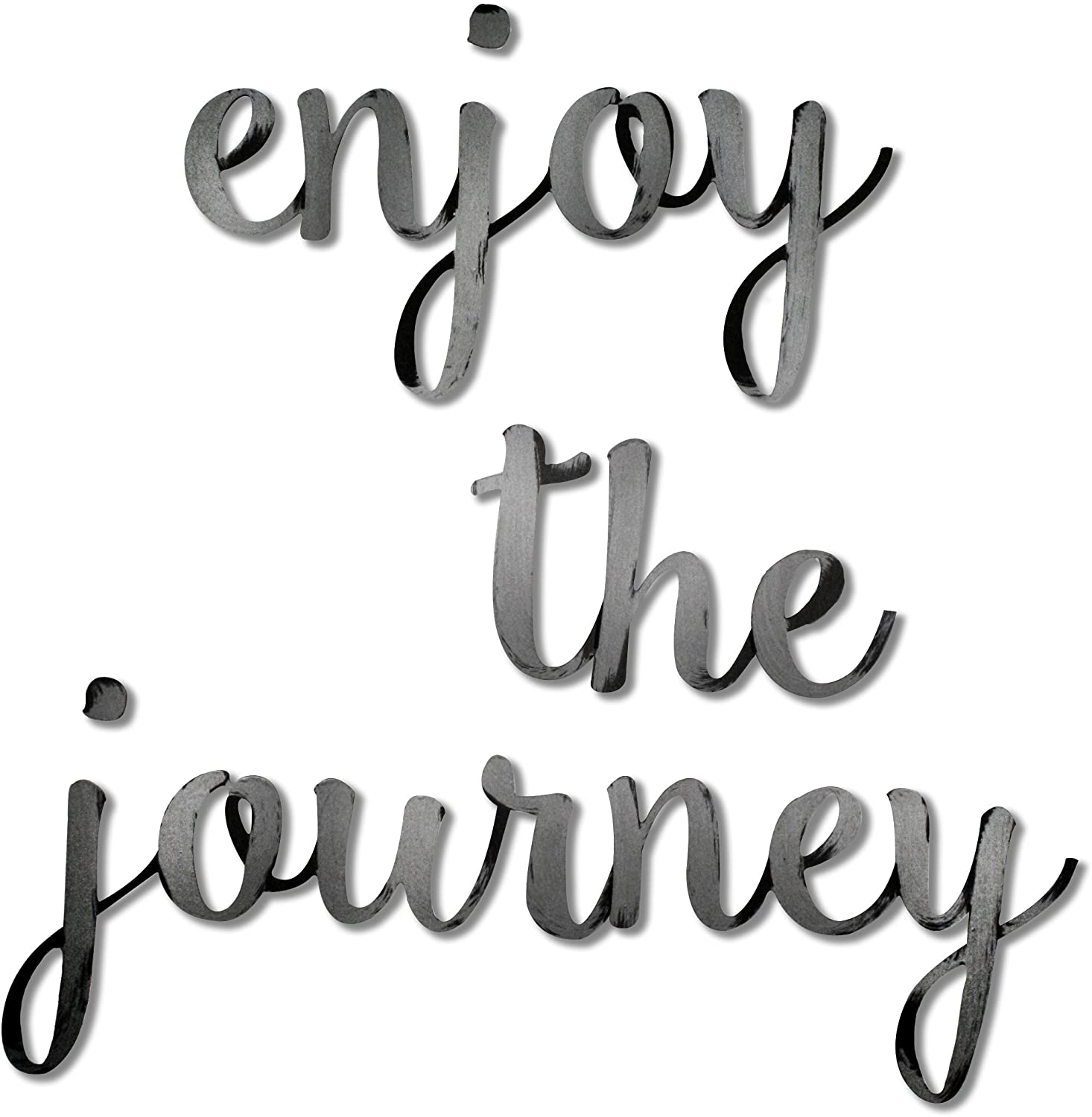 Letter2Word Enjoy The Journey Hand Painted Word Wall Decal Set, Wall ...