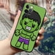 Funda de silicona negra Marvel Iron Man Groot para IPhone, 12, 11, 13 ...