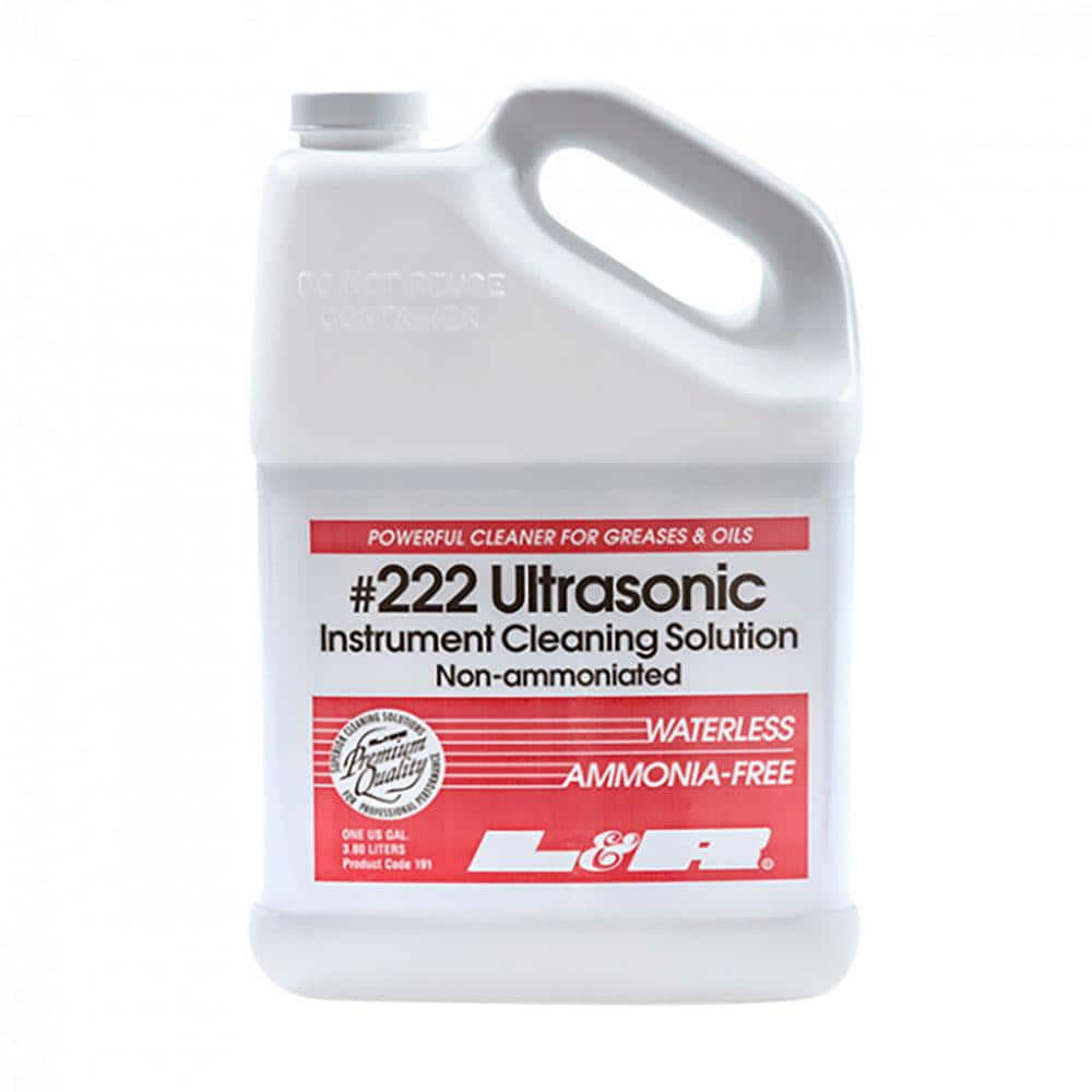 L&R Ultrasonic 191 Solvent-Based Ultrasonic Cleaning Fluid: 1 Gallon ...