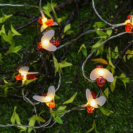 Honeybee Fairy String Lights For Indoor And Outdoor Use – Waterproof ...