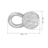 Uxcell Waist Extender Buckle Retractable Jeans Button Pins Pants ...