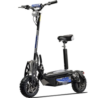 MotoTec Fat Tire 60v 18ah 2000w Lithium Electric Scooter Black ...