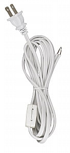 Satco 8 Ft Cord Sets with Line Switches All Cord Sets Molded Plug ...