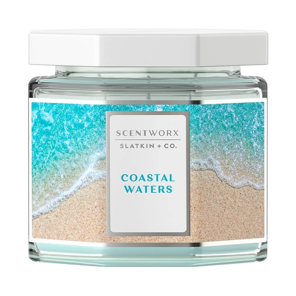 Vela aromática Scentworx HS Homeworx Coastal Waters 3 pabilos | Walmart ...