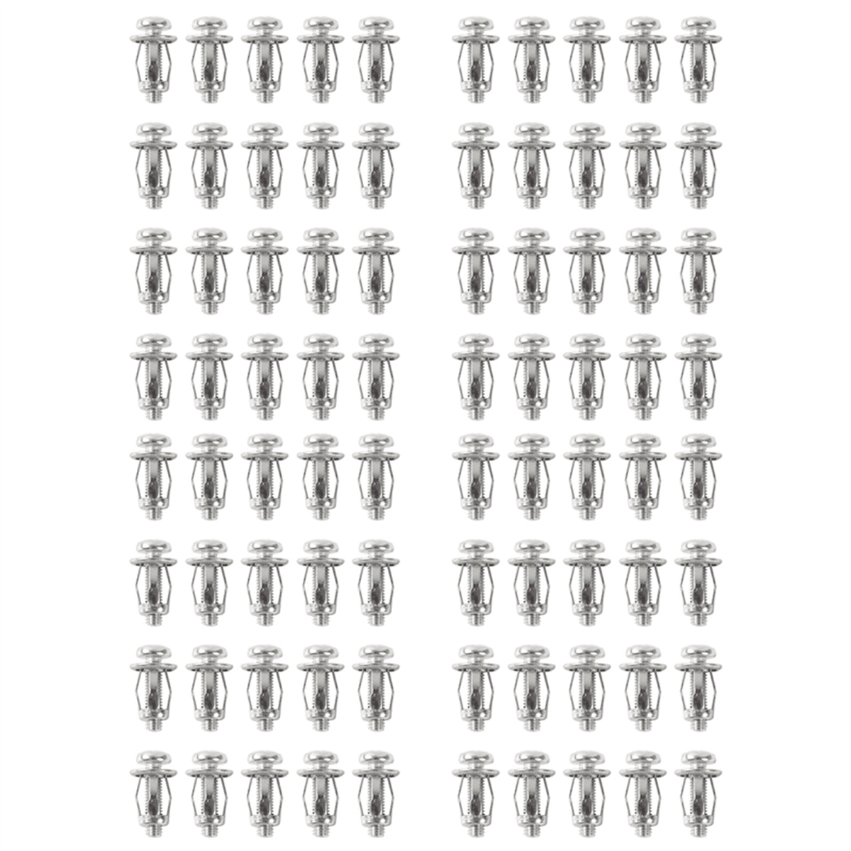 Click here for Unbranded 80 Pcs M6x25 Jack Nuts Car Metal Screw P... prices