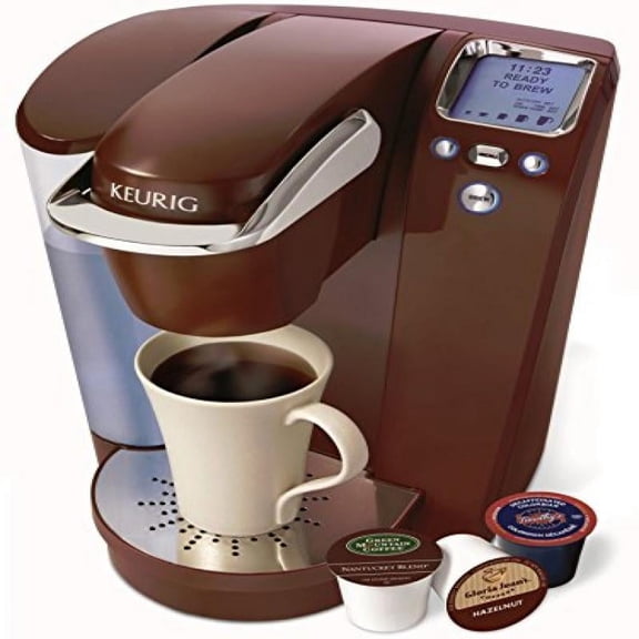 Keurig B70 Platinum Cinnamon Red Single Cup Home Brewing System ...
