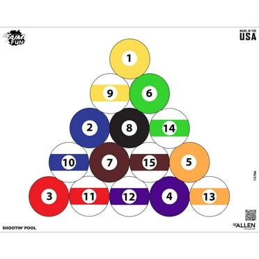 EZ Aim 12-Inch Bullseye Paper Shooting Targets for Gun Range, 13-Pack ...