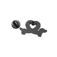 SDFGTstore Dachshund Dog Enamel Pins Heart Dachshund Lapel Pins Funny ...