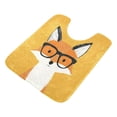 Bathroom Plush Absorbent Mat Single Square Pad 16x24Inches Bath Mat ...