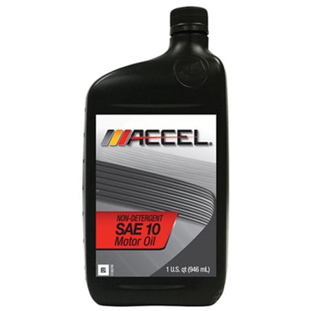 Accel AC0110PL 10 Weight Non-Detergent Engine Oil - Pack of 12 ...