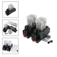 Coil Power Relay Set For Ac Dc Use Including Two Units And Din Mounting ...