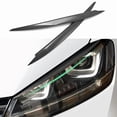 BOXIANG 2Pcs Car Headlight Head Lamp Eyebrow Headlight Cover Trim ...