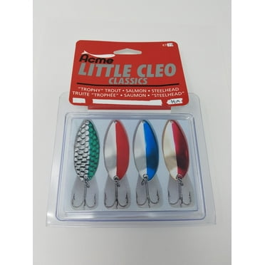 Acme Tackle Little Cleo Fishing Lure Spoon Nickel Blue 1/4 oz ...