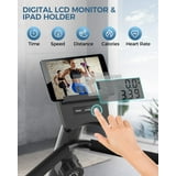 Cycool Compact Stationary Fitness Cardio Bike with Back Support ...