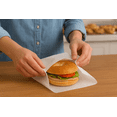 The Bakers Pantry Interfold Dry Wax Paper Sheets, White Deli Tissue ...