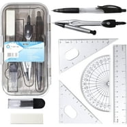 Staedtler, STD55060S9A6, 9-piece Math Set, 1 / Set, Blue,Silver ...