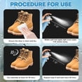 Shoe Protector - Nano & Stain Repellent for Sneakers, Suede, Leather ...