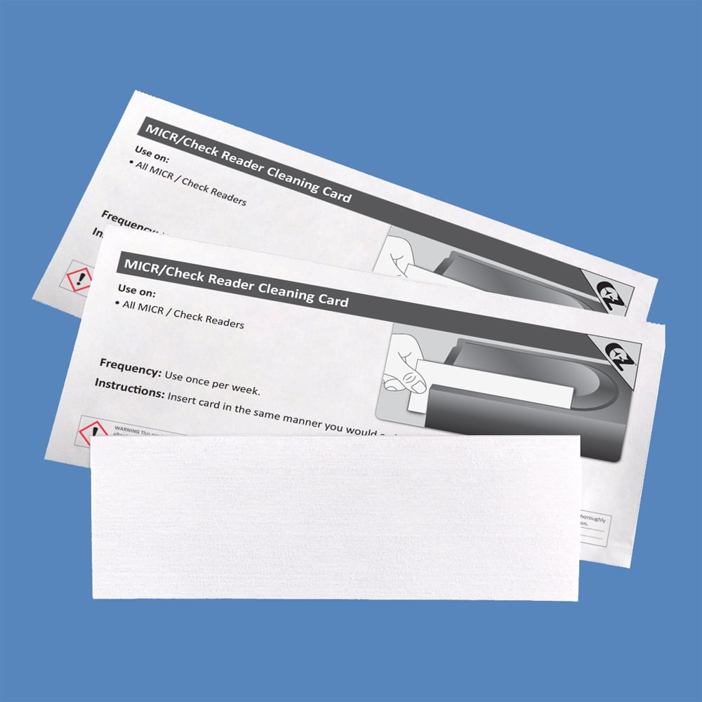 KICTeam MICR/Check Reader Cleaning Card - K2-MCRB25 (15 Cards ...