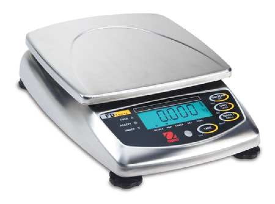OHAUS FD3H Digital Compact Bench Scale 6 lb./3kg Capacity - Walmart.com ...