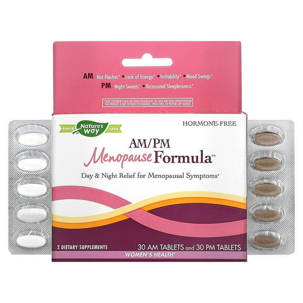 Nature's Way | AM / PM, Menopause Formula, 30 Tabs | AM / PM, Formula ...
