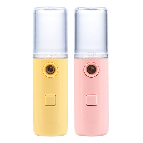 Facial steam generator, USB rechargeable spray, visible water tank for ...