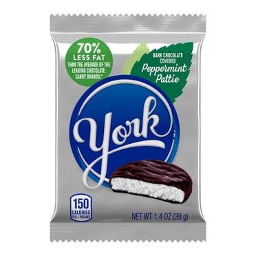 YORK Peppermint Patties, 175 Count, Dark Chocolate and Peppermint Candy ...