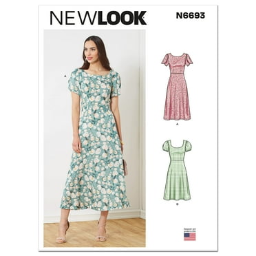 NEW LOOK Simplicity Sewing Pattern 6574 - Dresses sizes USA 6-18 ...